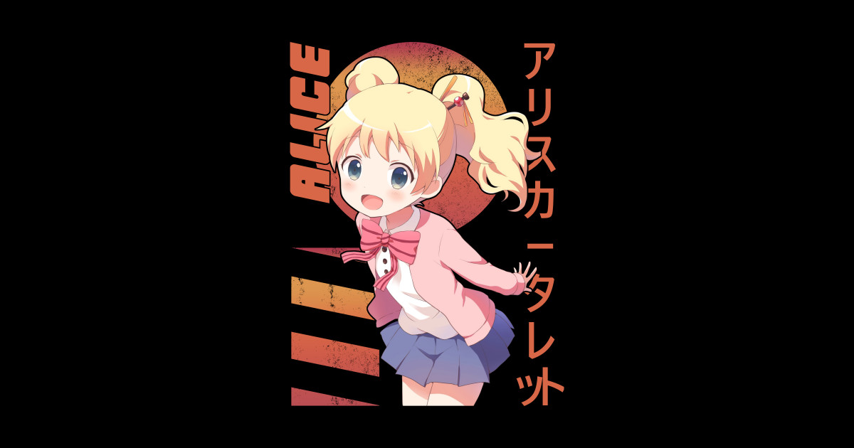 Alice cartelet fan art fans - Anime And Manga - Sticker | TeePublic