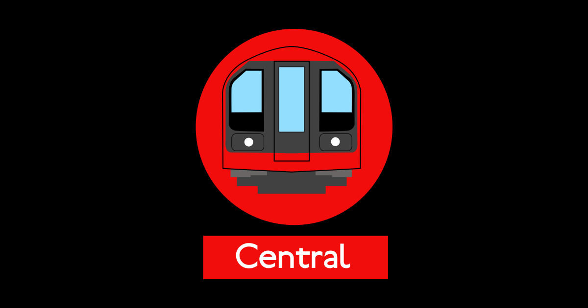 London Underground Subway Central - London Underground - Sticker ...