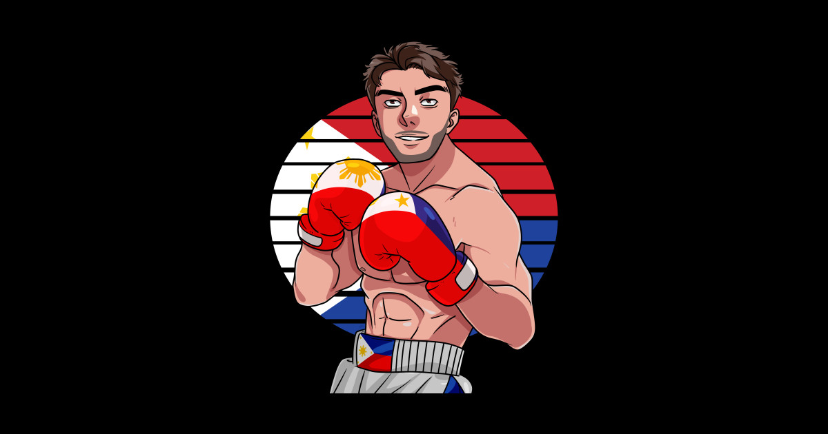 Philippines Boxer Filipino Flag Boxing Lover - Philippines Flag Proud ...
