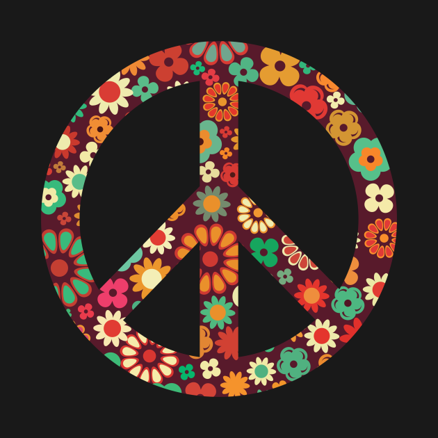 Peace Sign Love Hippie Costume 60s 70s - Peace Sign - Hoodie | TeePublic