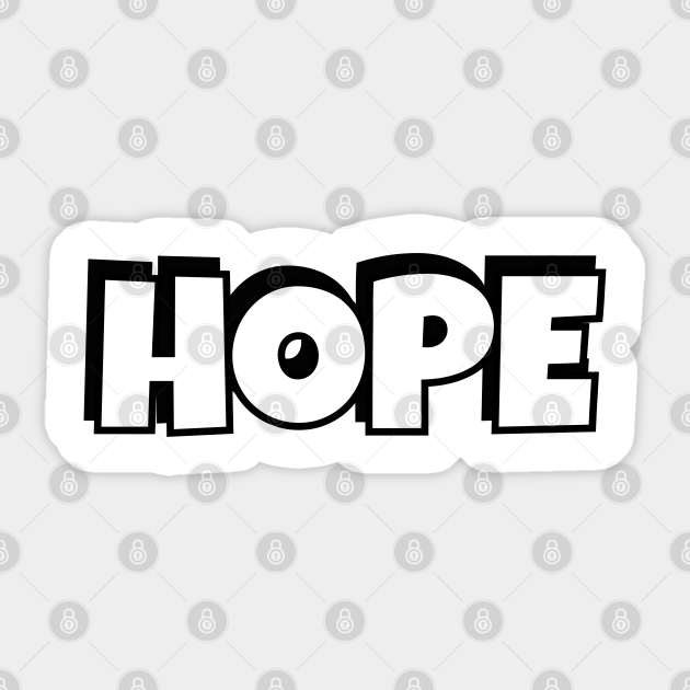 HOPE cute kids - Hopeful - Sticker | TeePublic