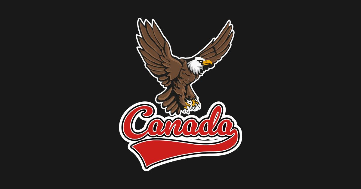 Canadian Eagle Logo - Canadian Eagle Logo - T-Shirt | TeePublic