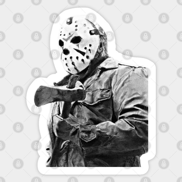 Jason Axe - Jason Voorhees - Sticker | TeePublic