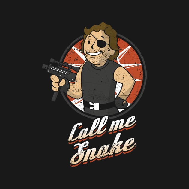 Call me Snake - Escape From New York - T-Shirt | TeePublic