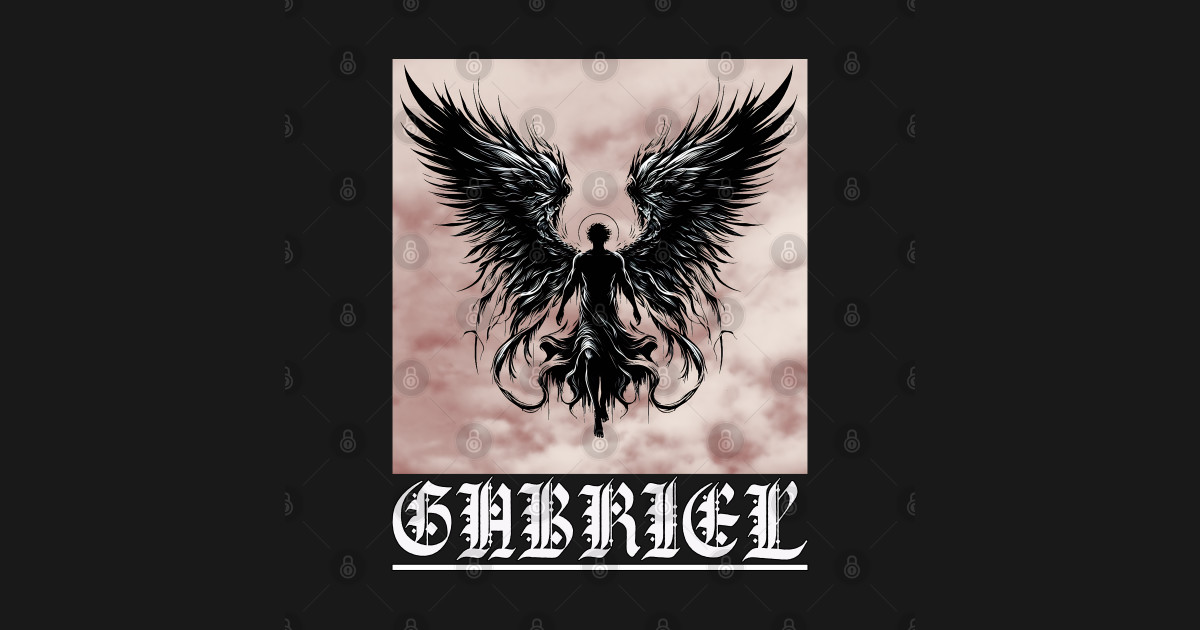 Gothic Archangel Gabriel: Herald of Hope - Gothic Angel Gabriel - T ...
