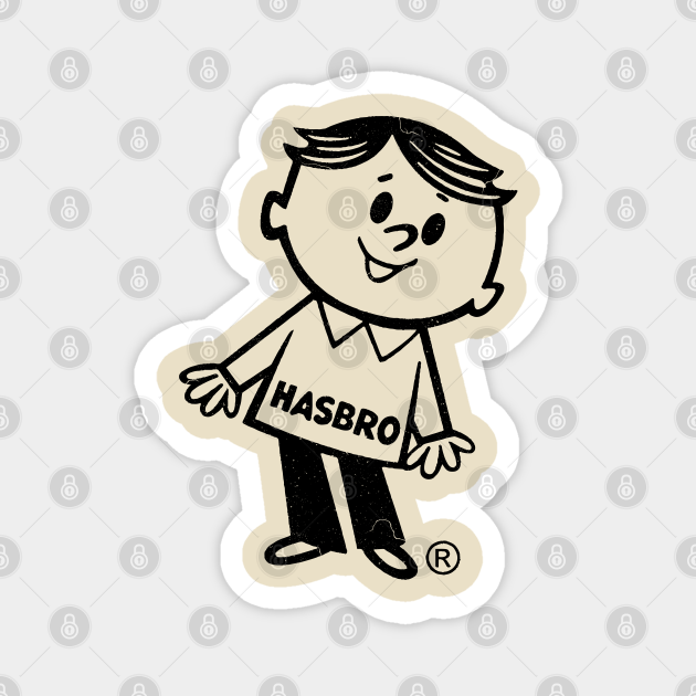 Hasbro Vintage Logo - Hasbro - Magnet | TeePublic