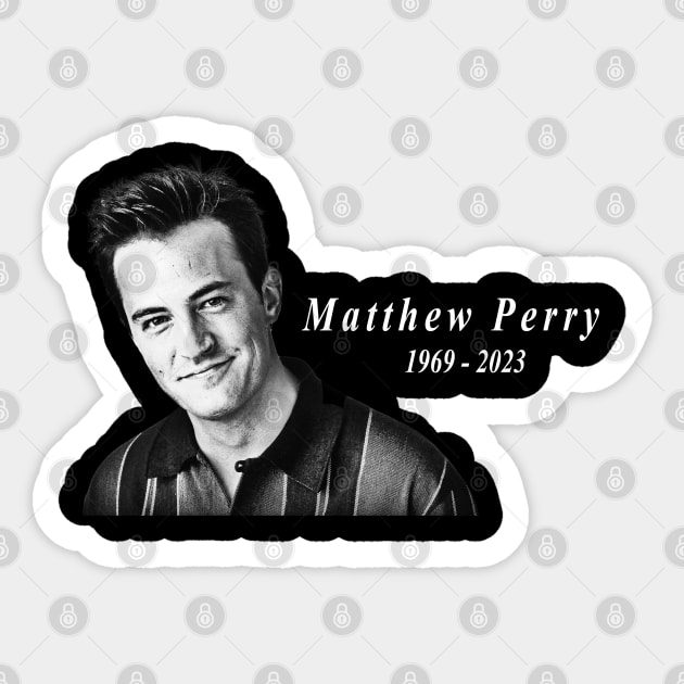 Matthew Perry - Remembering - Matthew Perry - Sticker | TeePublic
