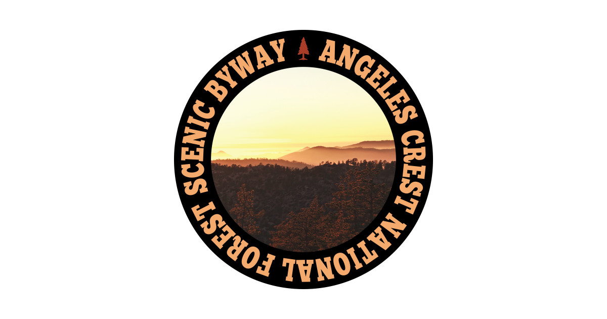 Angeles Crest Scenic Byway National Forest Scenic Byway circle ...
