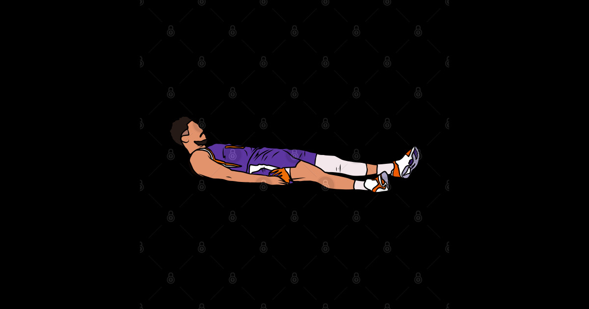 Devin Booker Game Winner Celebration - Devin Booker - Sticker | TeePublic