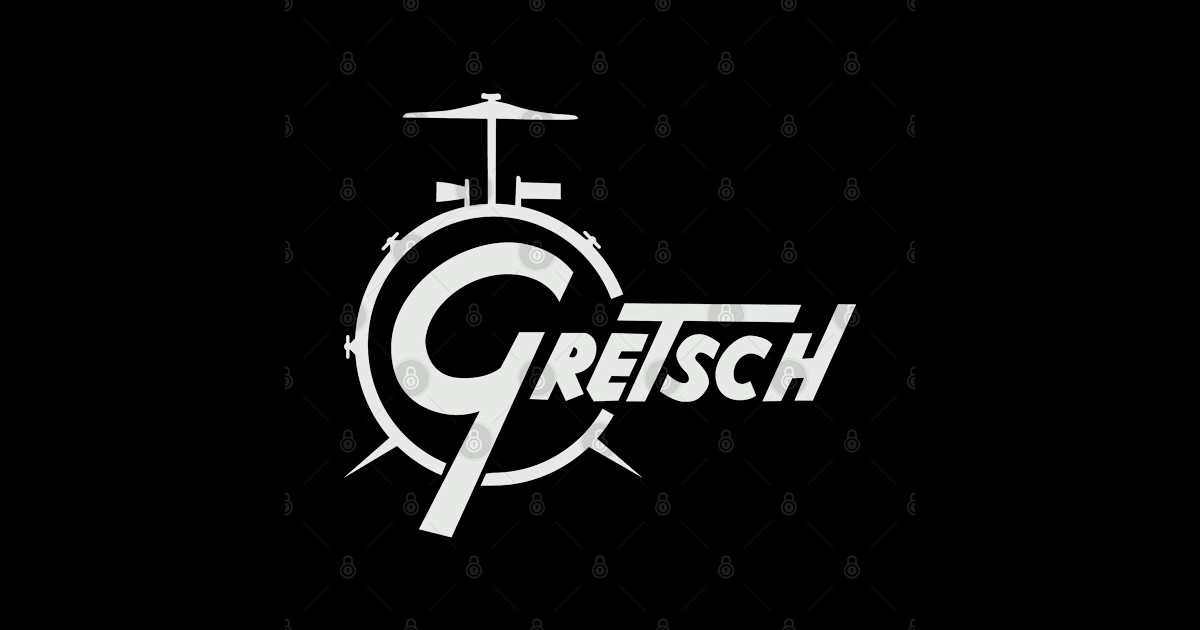 Gretsch Drums Authentic - Gretsch Drums - Sticker | TeePublic