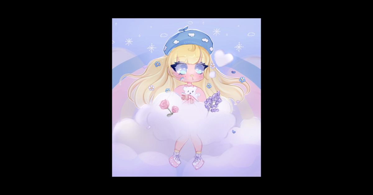 Skye full illustration - Chibi - Posters and Art Prints | TeePublic