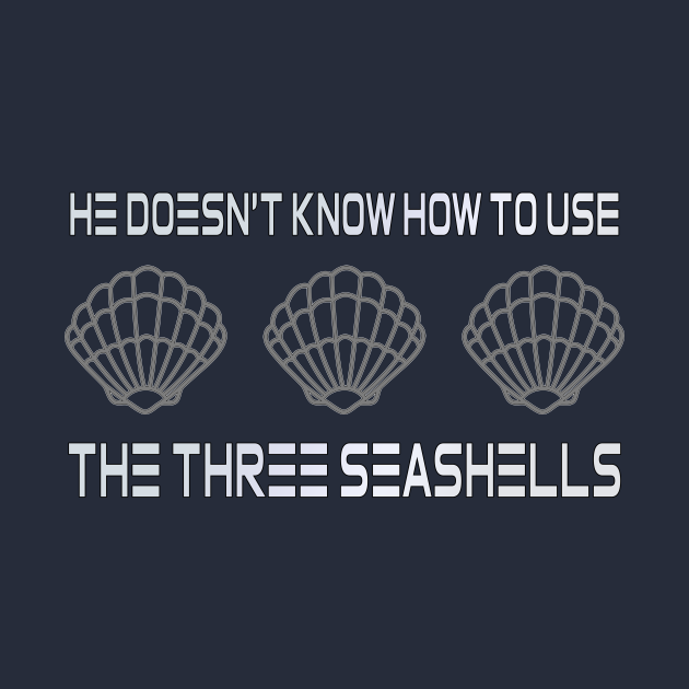 Three Seashells - Demolition Man - T-Shirt | TeePublic