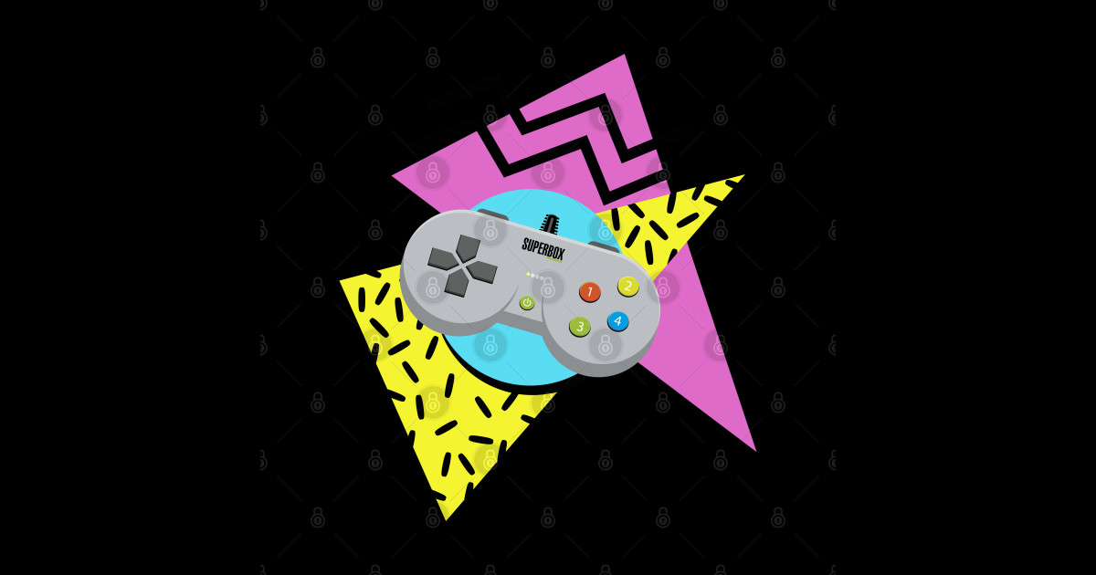 90s retro gamer style design - Retro Gamer - T-Shirt | TeePublic