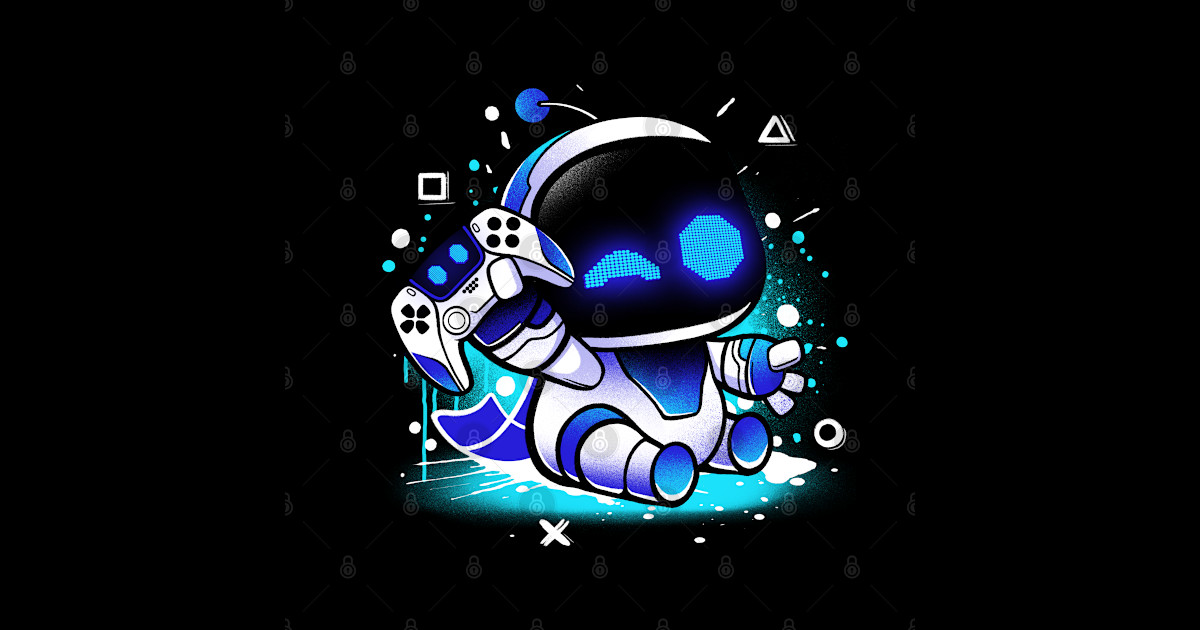 Gamer bot - Astro - Posters and Art Prints | TeePublic