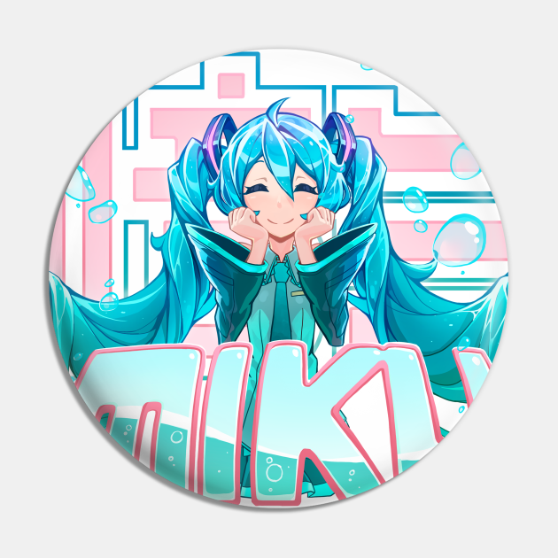 Hatsune miku - Hatsune Miku - Pin | TeePublic