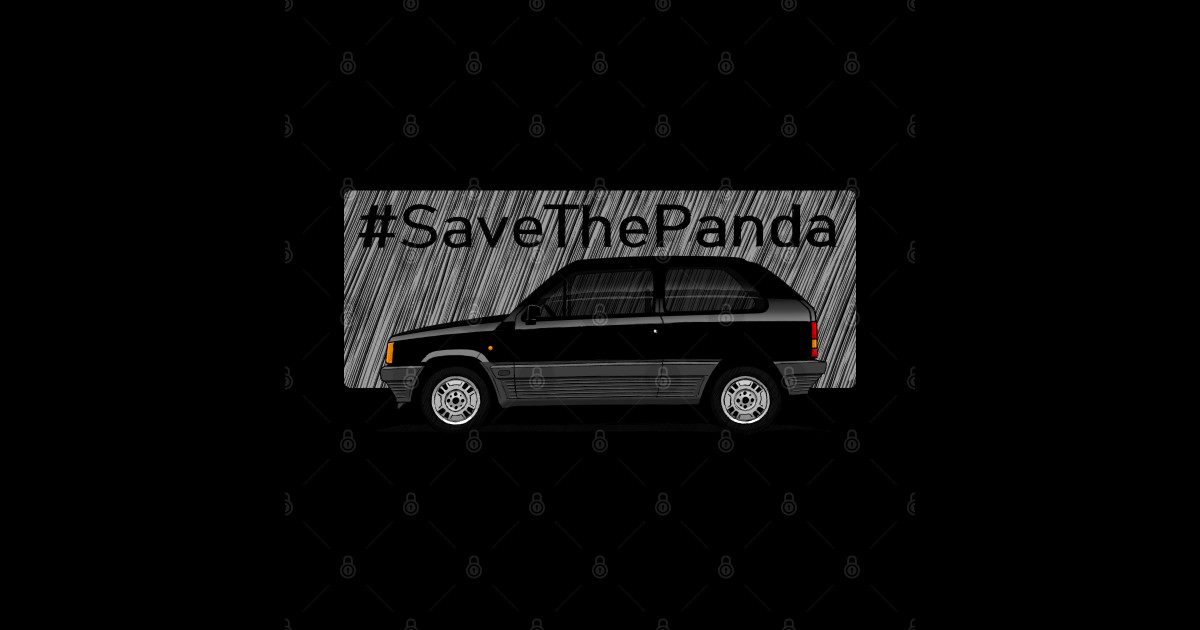 Classic italian car - Fiat Panda - Sticker | TeePublic