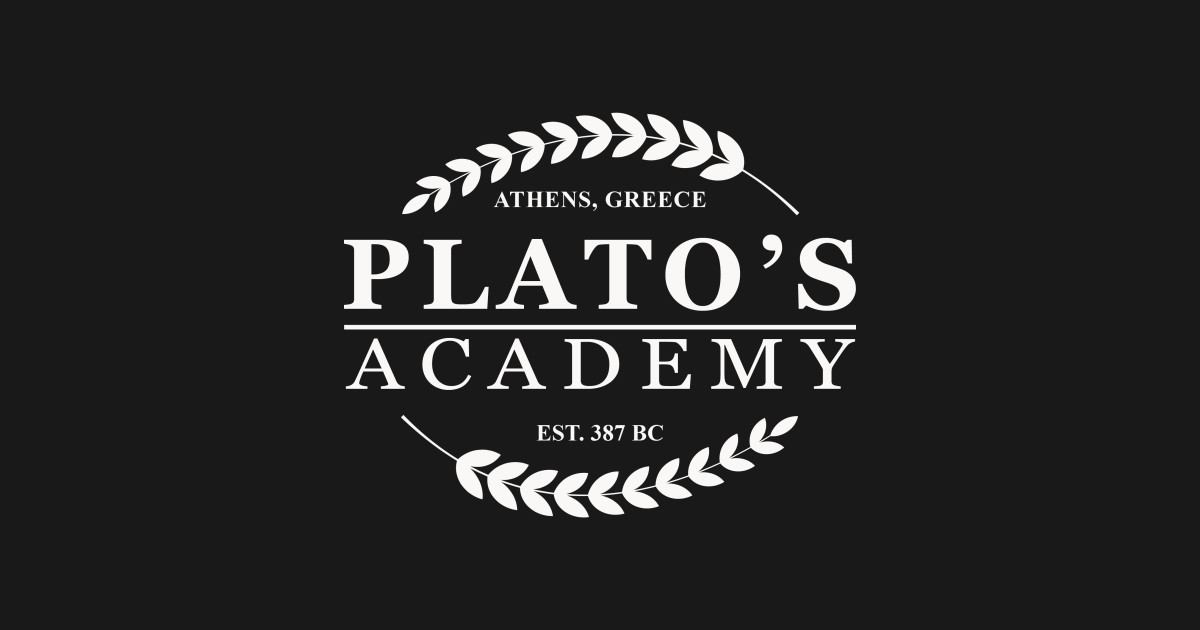 Plato's Academy - Philosophy - T-Shirt | TeePublic