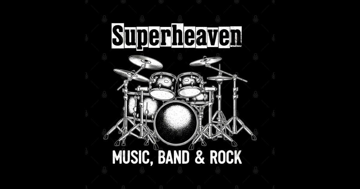 Superheaven Drums Music Band - Superheaven Drums Music Band - Sticker ...