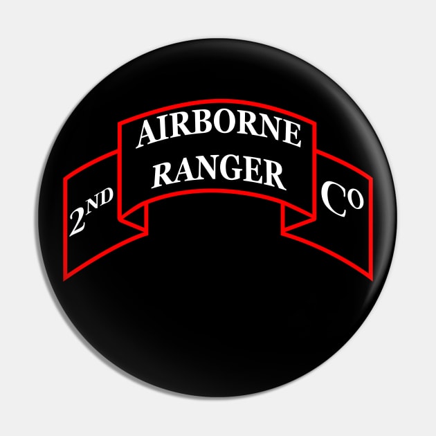 2nd Ranger Company X 300 - 2nd Ranger Company X 300 - Pin | TeePublic
