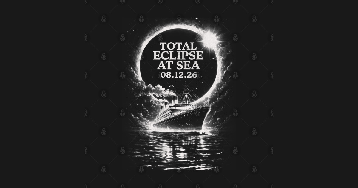 Total Solar Eclipse Se 2026 - Total Solar Eclipse 2026 - T-Shirt ...