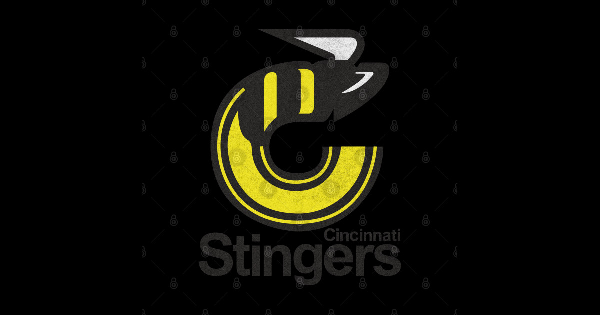 Defunct Cincinnati Stingers WHC Hockey - Ohio - Sticker | TeePublic