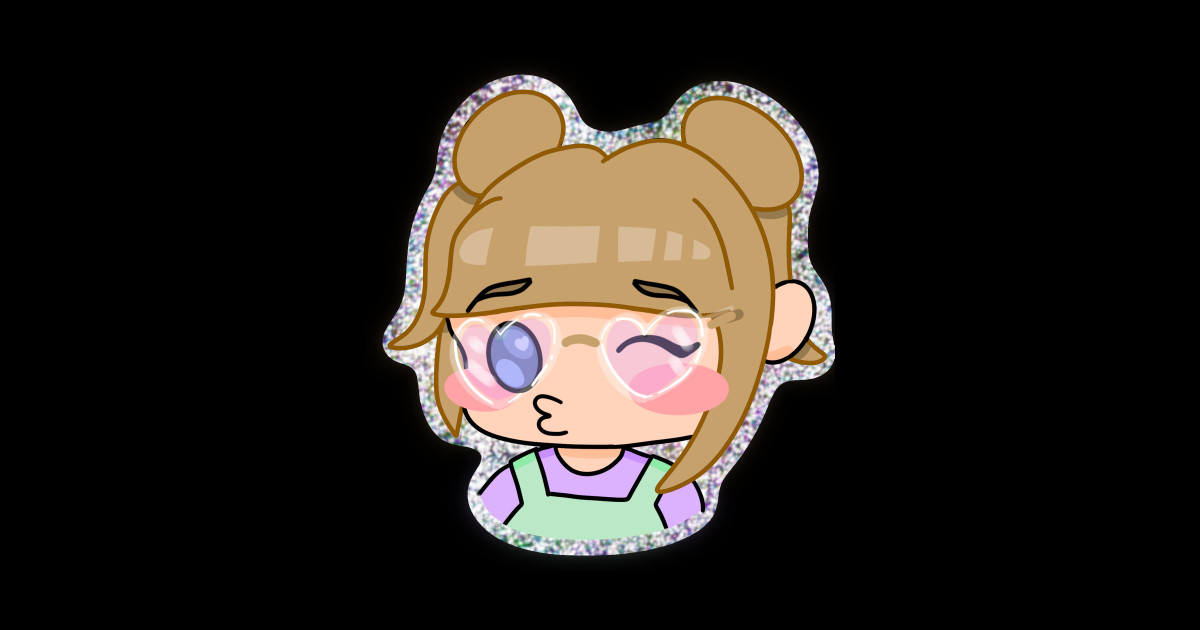 Kissy Face - Kissy - Sticker | TeePublic