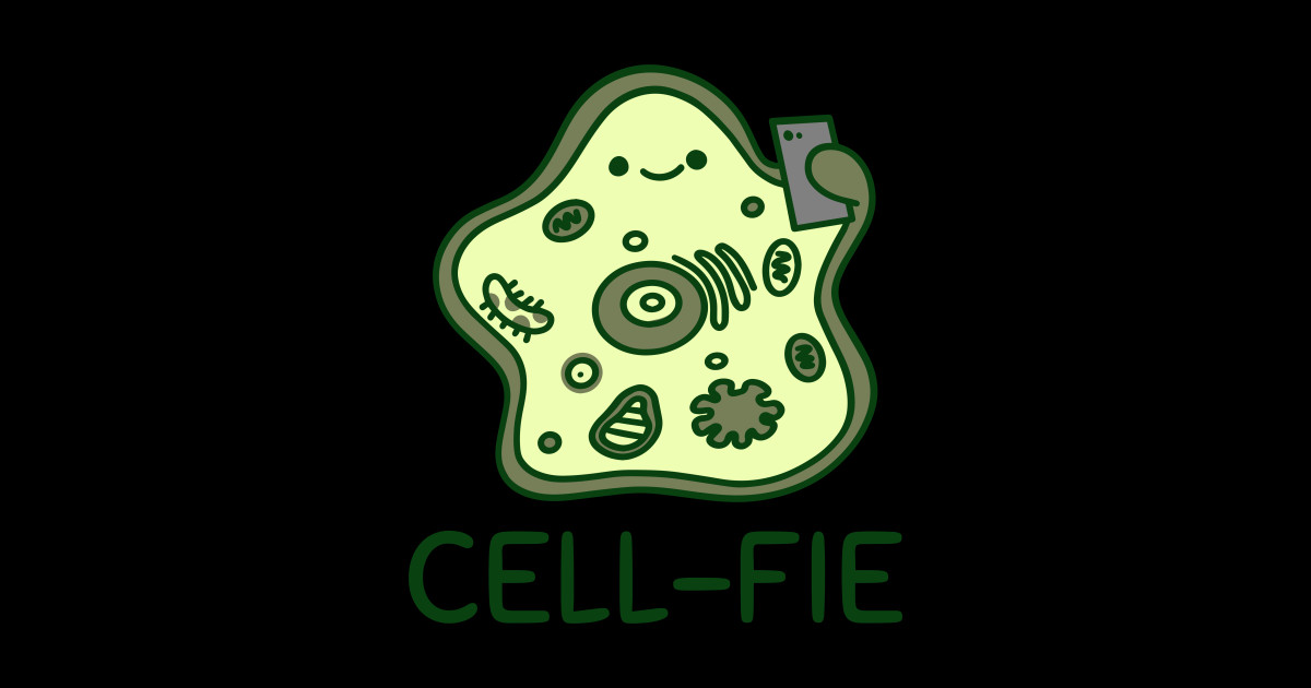 Cell-Fie - Microbiology - Sticker | TeePublic