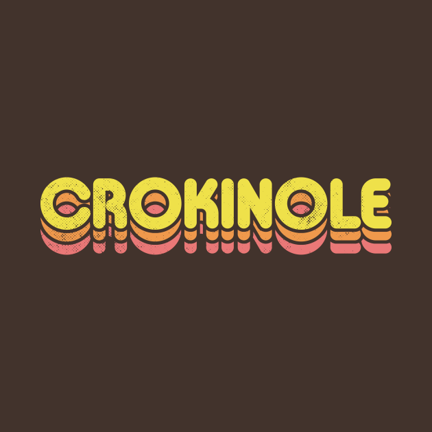 Retro Crokinole - Crokinole - T-Shirt | TeePublic