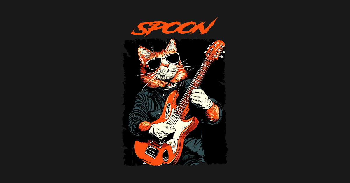 SPOON BAND FAN ART - Spoon Band Fan Art - T-Shirt | TeePublic