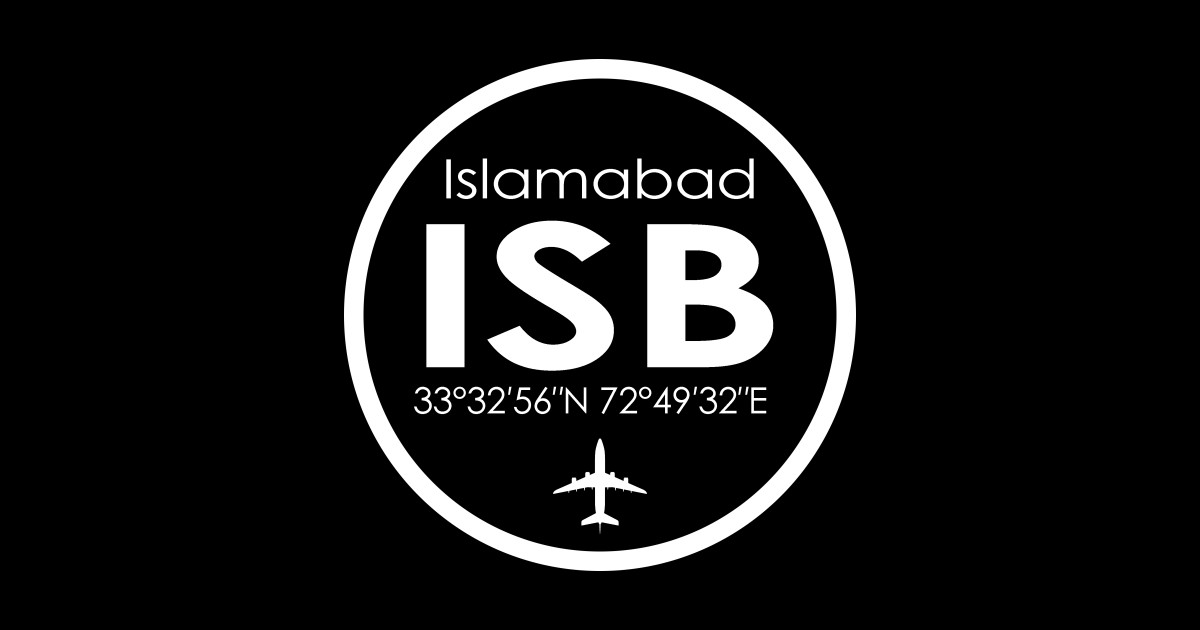 ISB, Islamabad International Airport - Islamabad Airport - Sticker ...