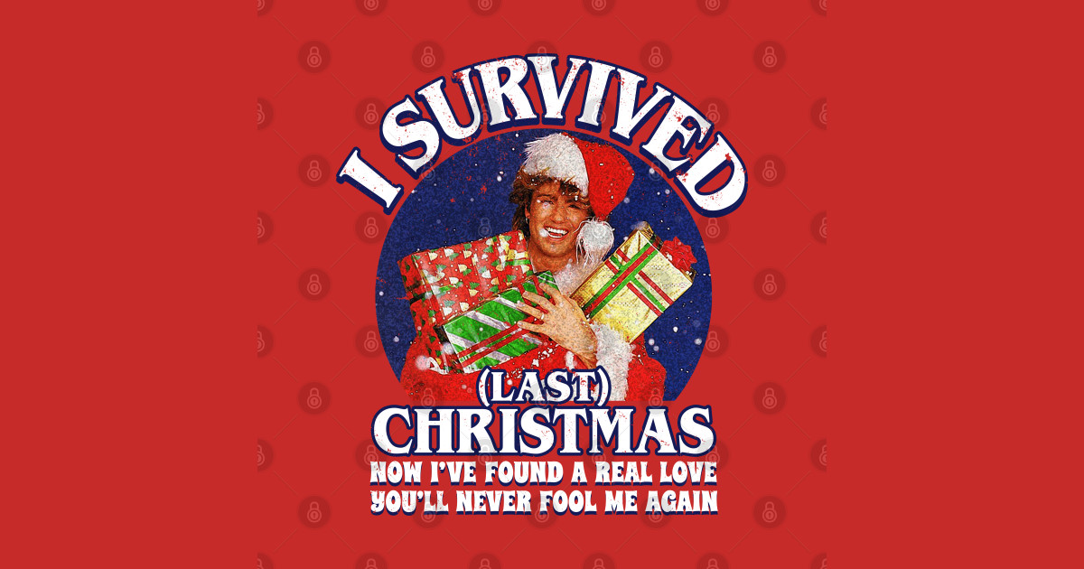 I Survived Christmas Meme Funny Christmas Gift - Christmas - T-Shirt ...