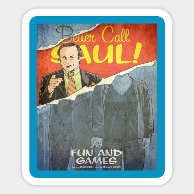 better call saul poster - Better Call Saul - Sticker | TeePublic