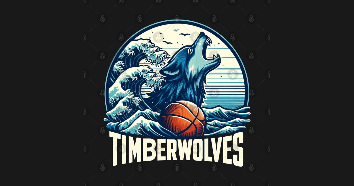 Timberwolves Retro - Timberwolves - T-Shirt | TeePublic