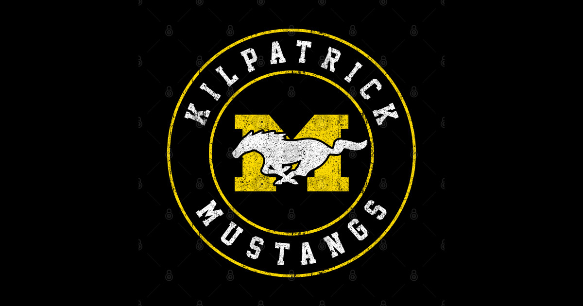 KIlpatrick Mustangs (Variant) - Football - Posters and Art Prints ...