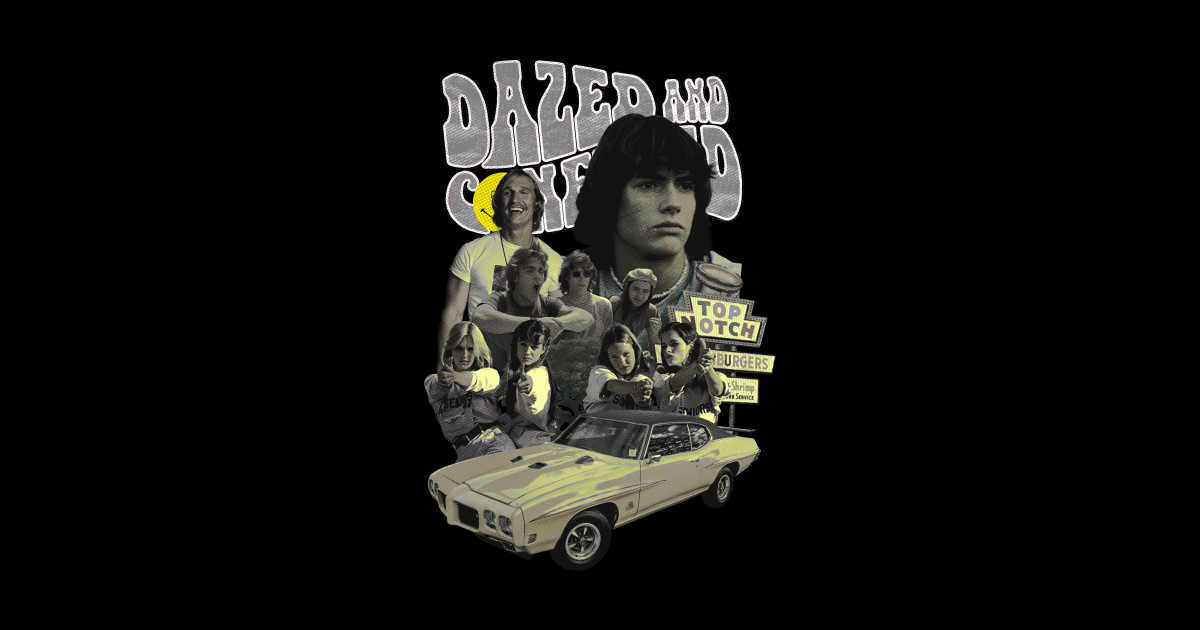 Dazed and Confused Classic Retro Grey - Dazed And Confused - Posters ...