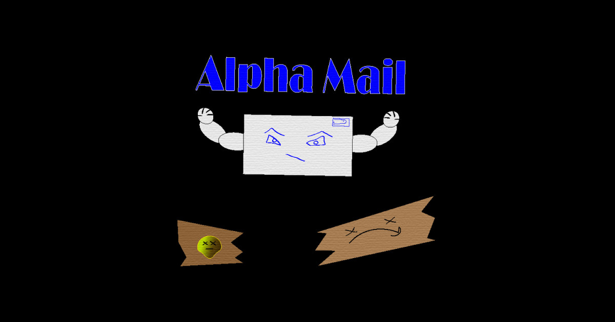 Alpha Mail - Alpha Mail - Sticker | TeePublic