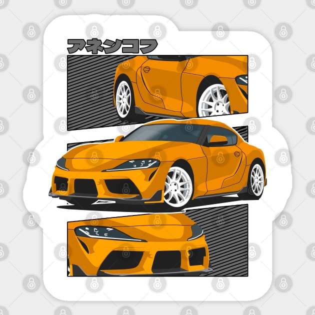 Toyota Supra MK5 (A90) - Toyota Supra - Sticker | TeePublic