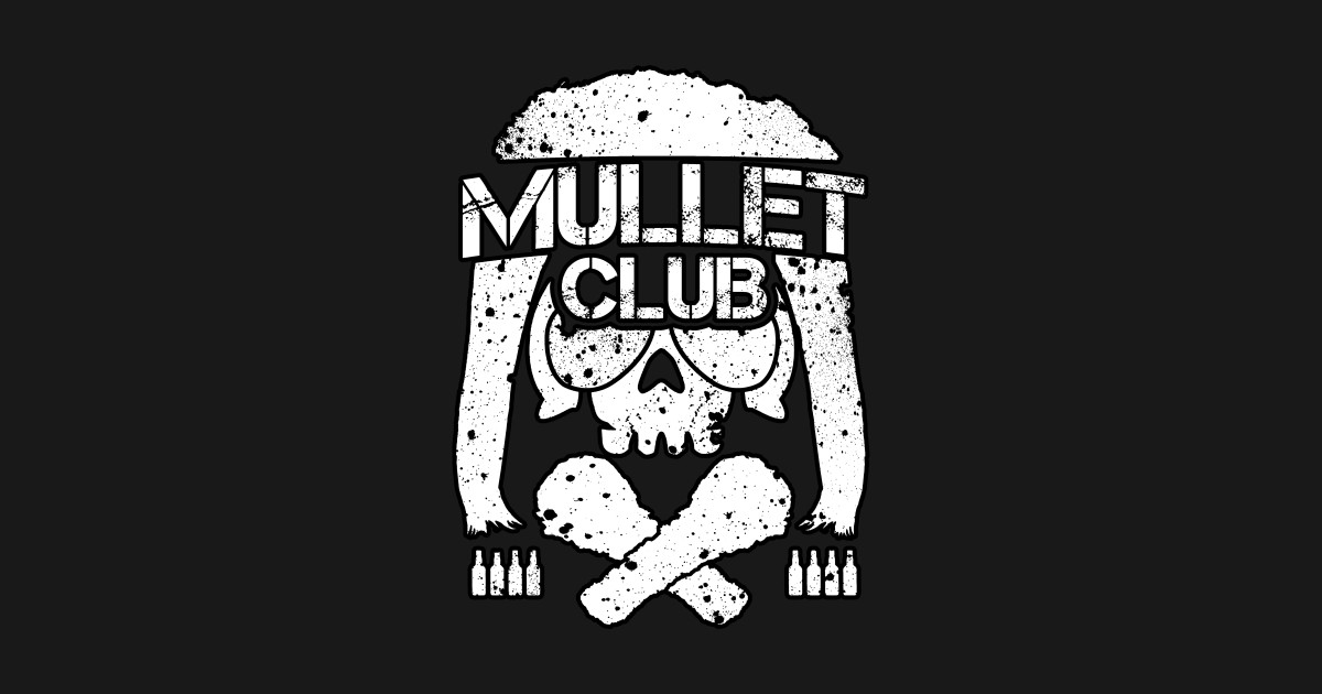 Mullet Club - White - Wrestling - T-Shirt | TeePublic