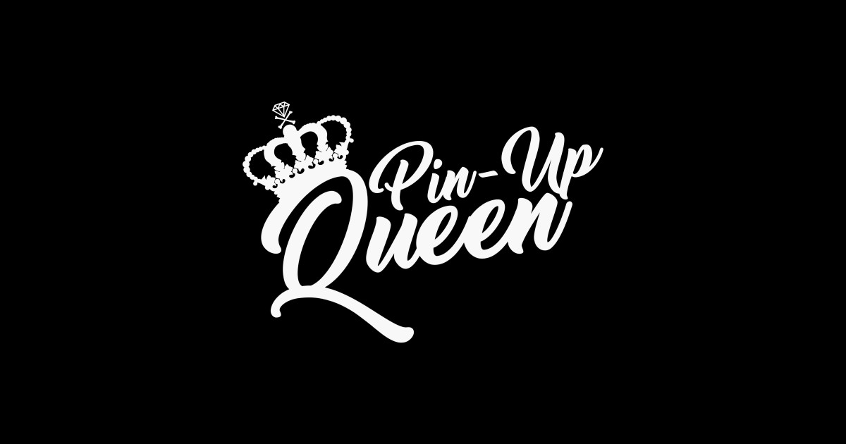 PIn-Up Queen (Logo I) - Queen - Sticker | TeePublic