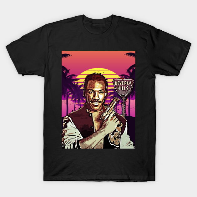 alex foley retro art - Beverly Hills Cop - T-Shirt | TeePublic