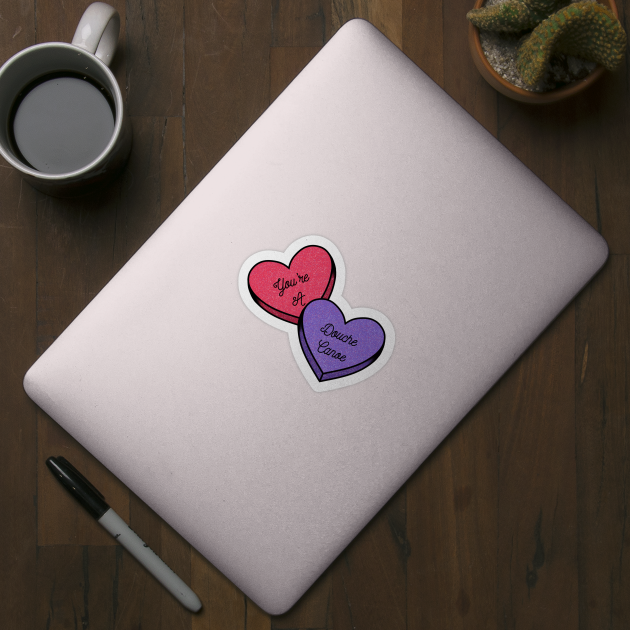 You're a Douche Canoe - Valentines Day - Sticker | TeePublic