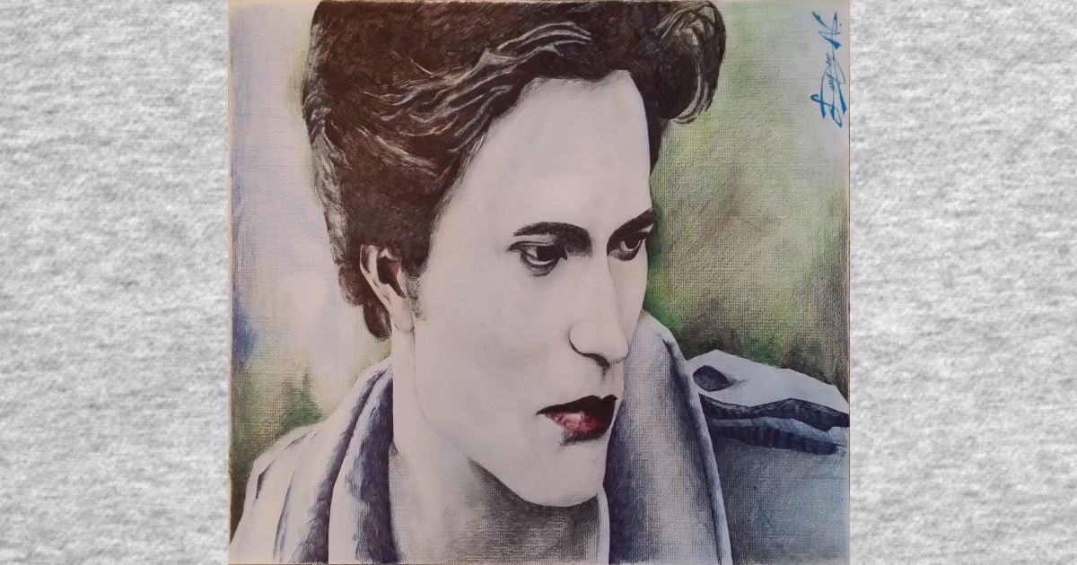 Color pencil drawing of Edward from Twilight - Twilight Movies ...