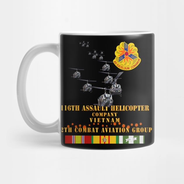 116th Assault Helicopter Co w 12th CAB - w VN SVC x 300 - 116th Assault ...