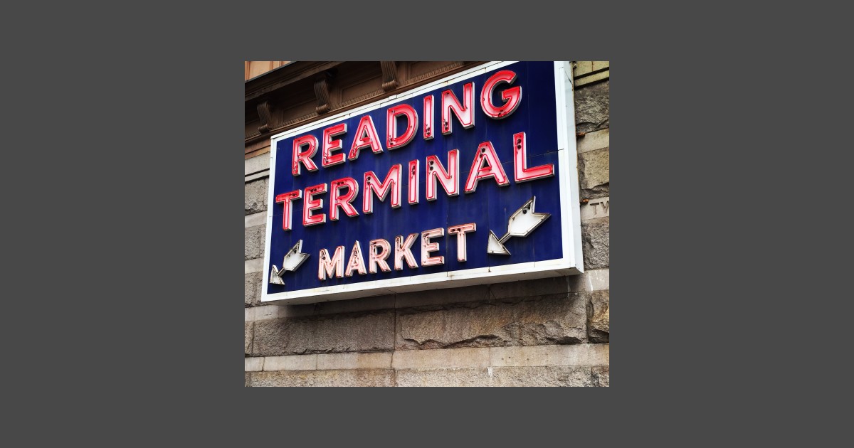 Reading Terminal Market - Philadelphia - T-Shirt | TeePublic