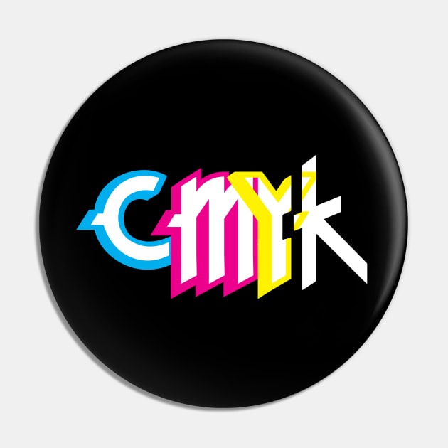CMYK - Dark Mode - Cky - Pin | TeePublic