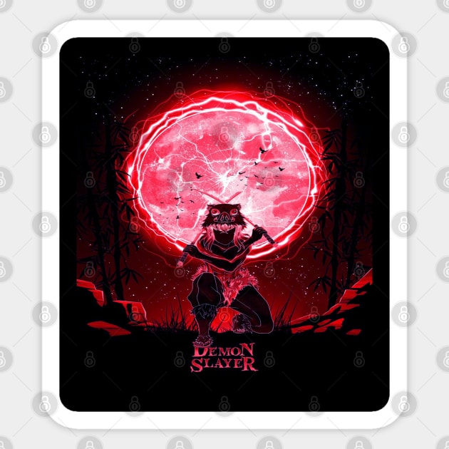 Inoko Beast - Inoko Demon - Sticker | TeePublic