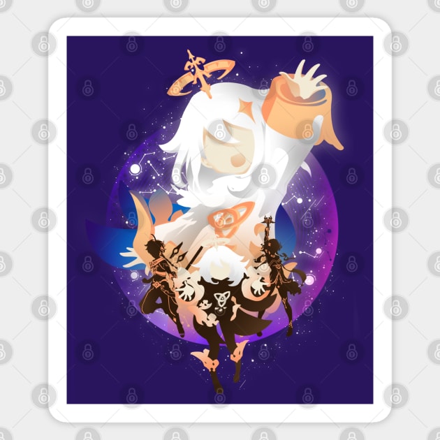 Cute Companion Paimon - Paimon - Sticker | TeePublic