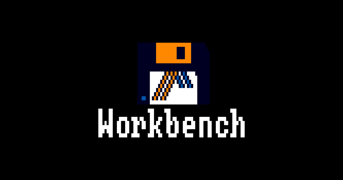 Amiga Workbench 1.3 - Amigaworkbench - Sticker | TeePublic