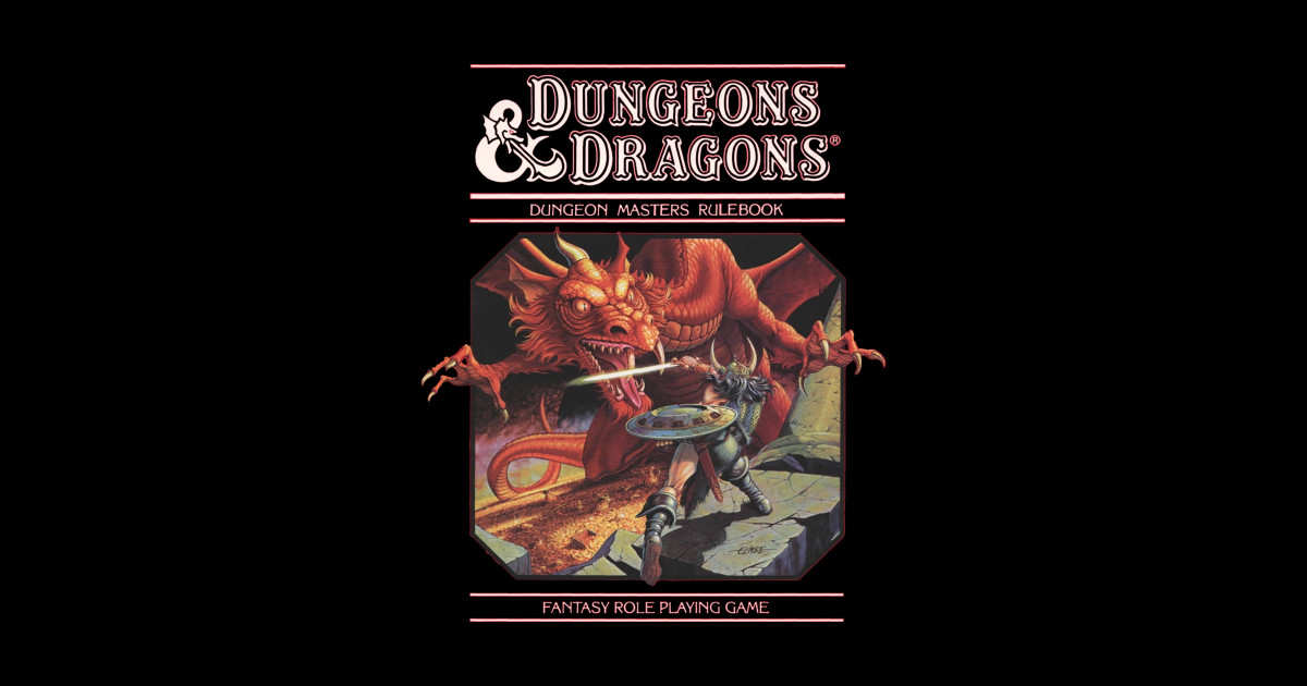 Dungeons and Dragons Basic Set - Dungeons And Dragons - Magnet | TeePublic