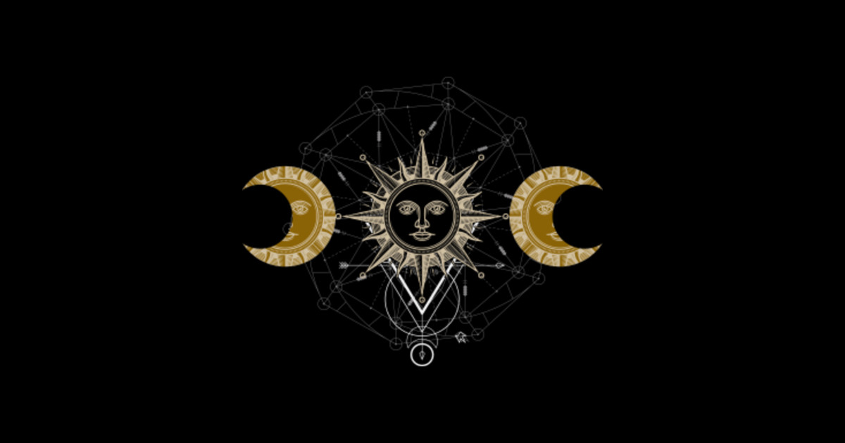 wiccan sun and moon symbol of the goddess - Wiccan Sun And Moon Symbol ...